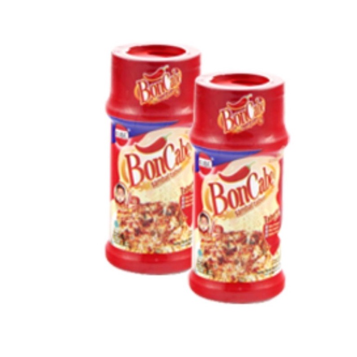 Jual ( SATUAN ) BON CABE cabai kering berbumbu original botol 50gr isi ...