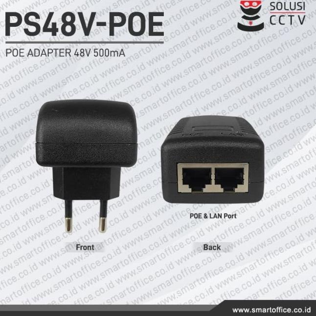 Jual POE ADAPTOR 48V Power Over Ethernet Poe Adapter 48V CCTV Camera IP ...