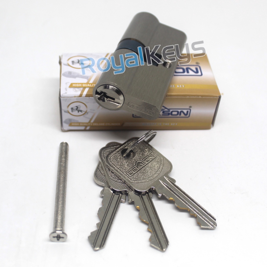 Jual Kunci Silinder Pintu Dekson Dekkson DC DL 60mm 60 mm SN Cylinder | Shopee Indonesia