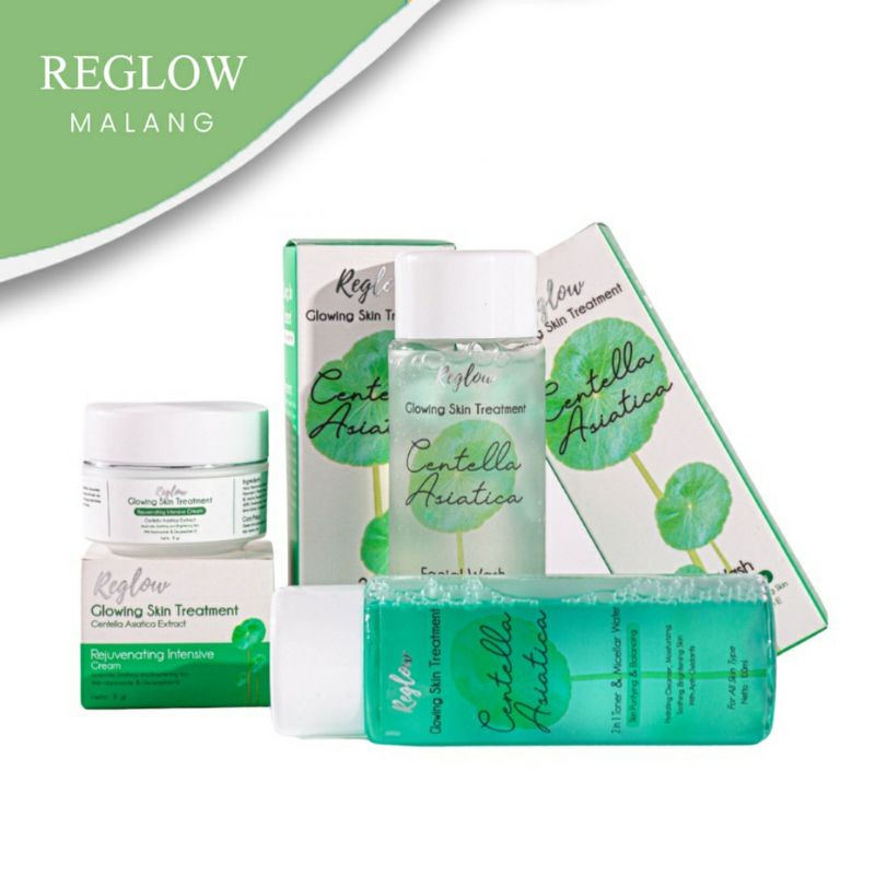 Jual PAKET REGLOW GLOWING SKIN TREATMENT ORIGINAL SKINCARE | GLOW ACNE ...