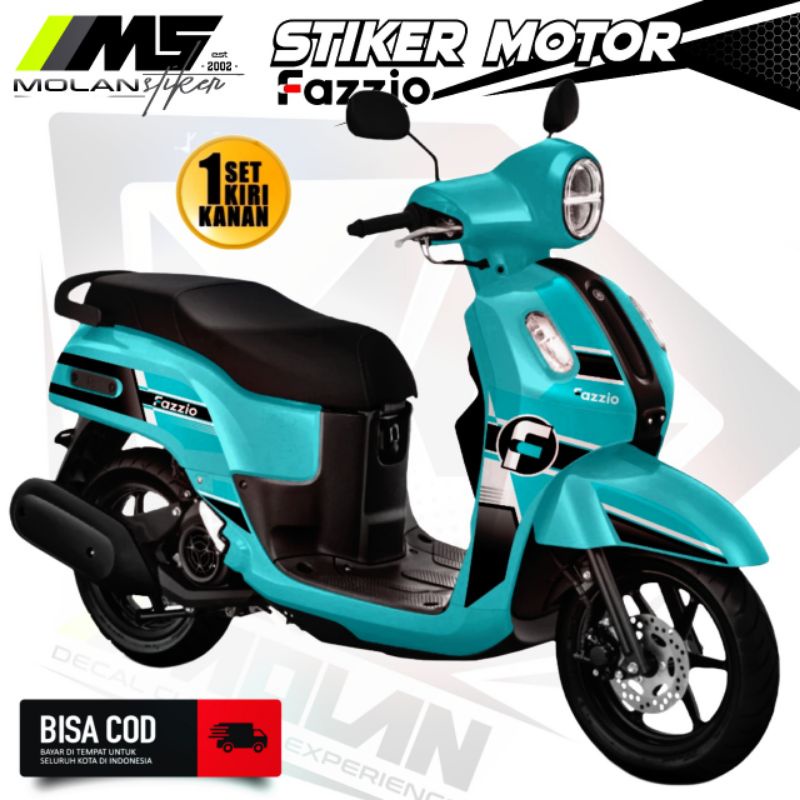 Jual Decal Sticker Striping Variasi Yamaha Fazzio 125 - Yamaha Fazzio ...