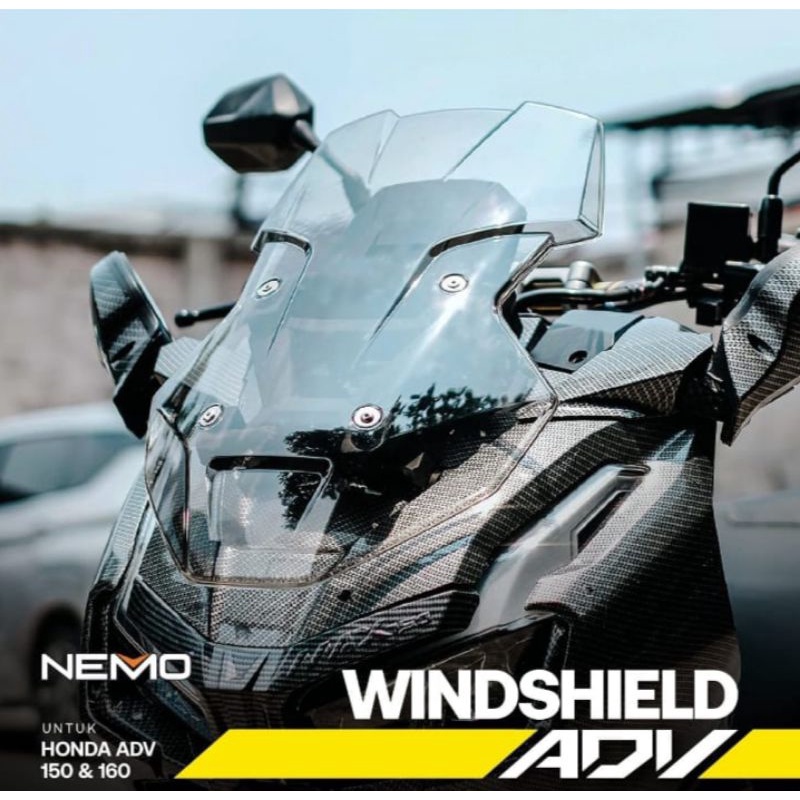 Jual winshield visor honda adv 150 adv 160 nemo | Shopee Indonesia