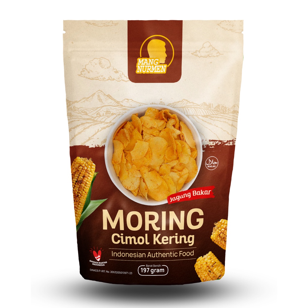 Jual Cimol Kering Moring Mang Nurmen - Jagung Bakar | Shopee Indonesia