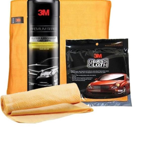 Jual Paket Car Wipe Pack 3M - Premium Car Wipe & Glass Cloth | Shopee ...