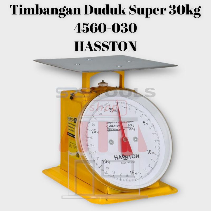 Jual HASSTON 4560-030 Timbangan Manual Jarum Duduk Super 30 kg Spring ...
