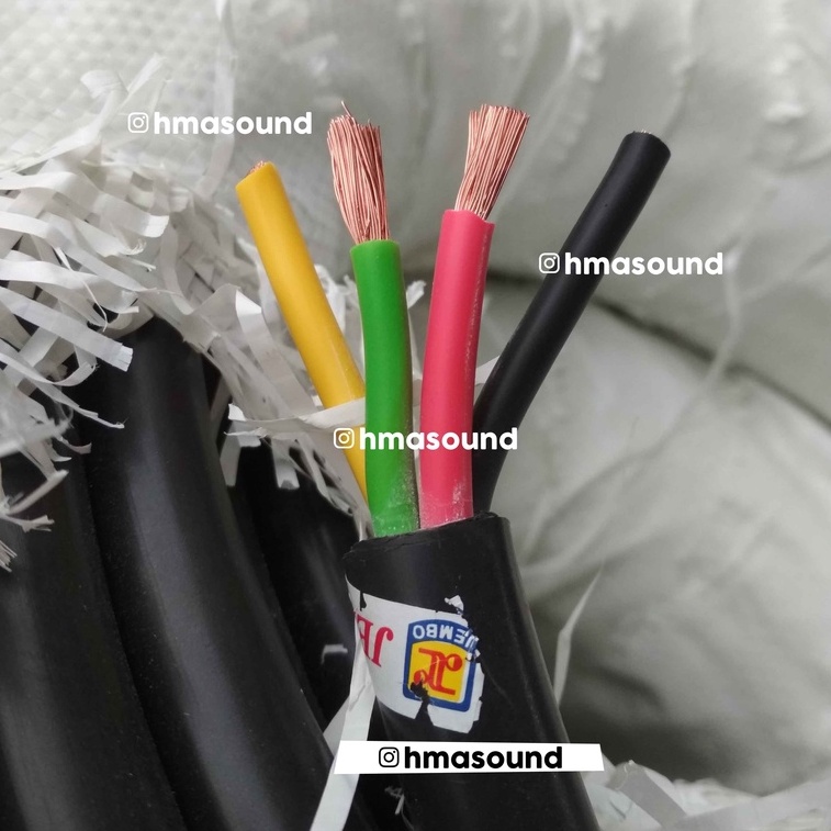 Jual Kabel Listrik Serabut Jembo NYYHY 4x6 4 x 6 mm 1roll 50m | Shopee Indonesia