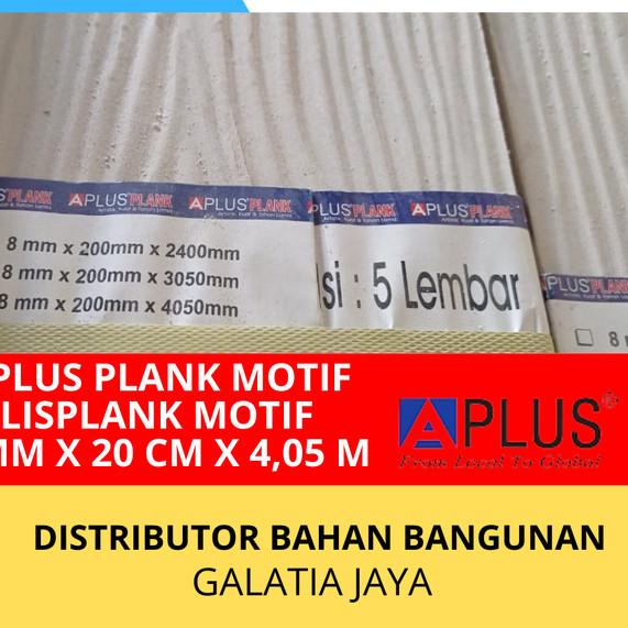 Jual Aplus Plank - Lisplang - Lisplank Motif ukuran 8 mm x 20 cm x 4,05 ...