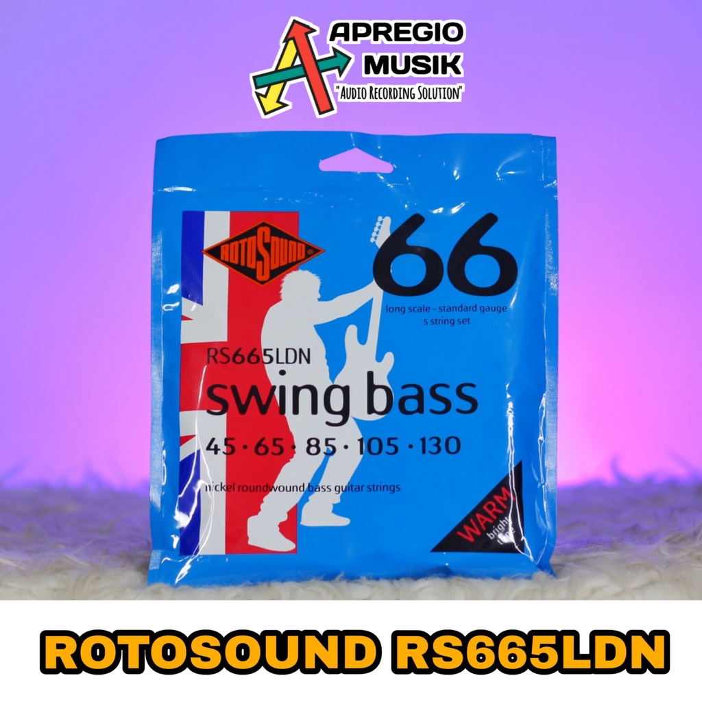 Jual Rotosound Roto Bass Swing Bass 66 Senar Bass Elektrik 4 5 String ...