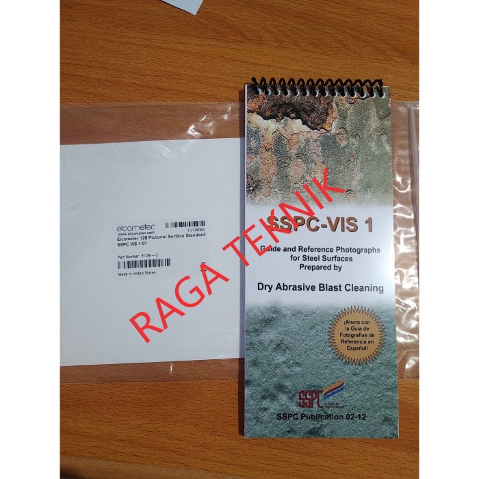 Jual Elcometer 128 Sspc Vis 1 Blast Cleaning | Shopee Indonesia