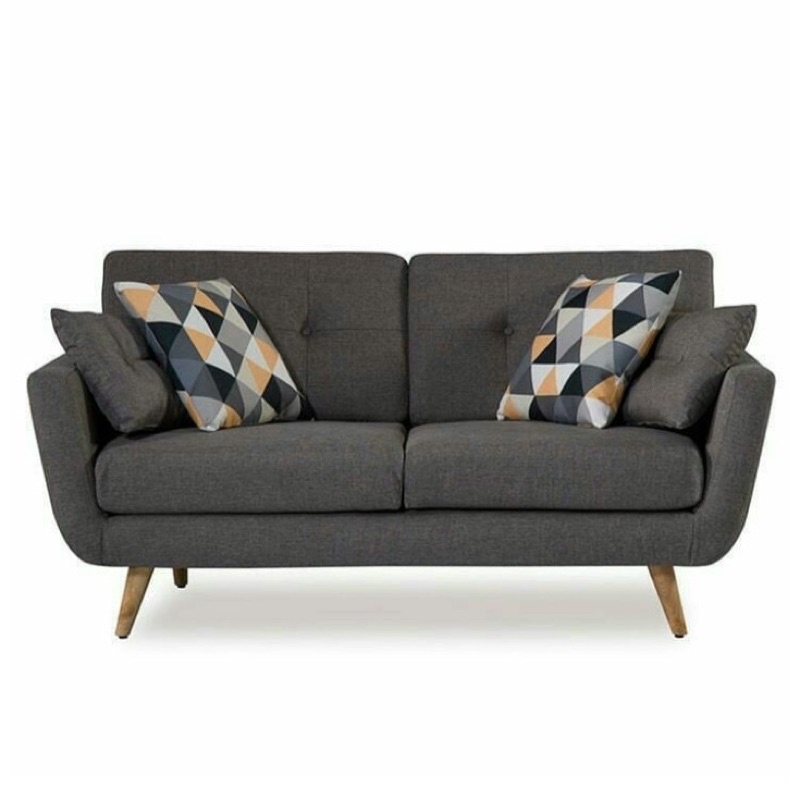 Jual sofa scandinavian minimalis retro 2 seater | Shopee Indonesia