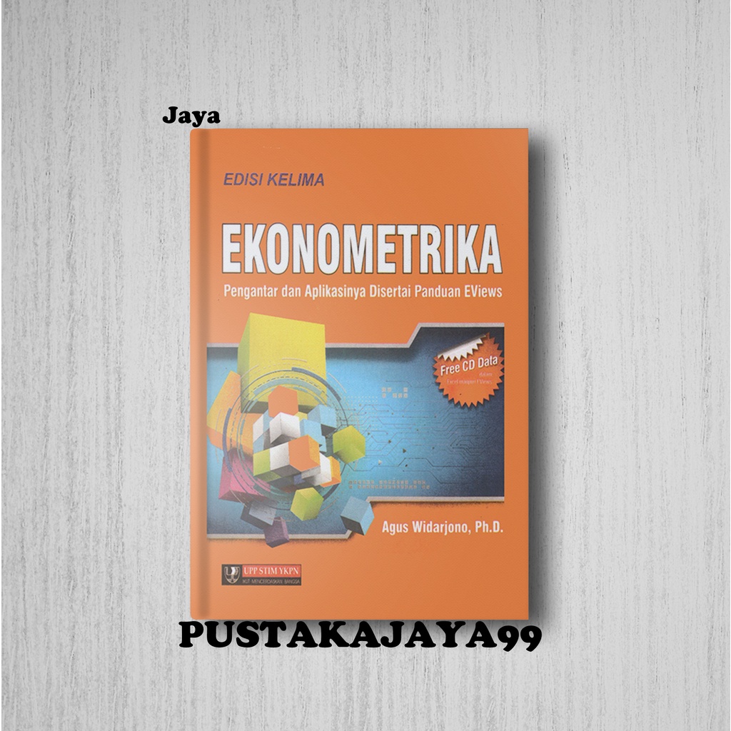 Jual EKONOMETRIKA PENGANTAR APLIKASINYA DISERTAI PANDUAN EVIEWS ...