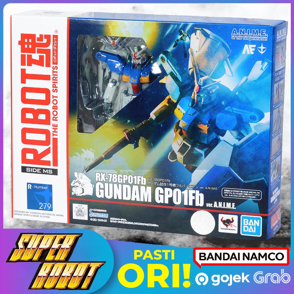 Jual BANDAI RoDa Robot Spirits Side MS RX-78 GP01Fb Gundam GP01 Full ...