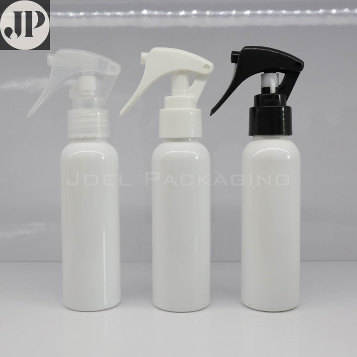 Jual BOTOL SPRAY 100ML PUTIH TRIGER SPRAY WHITE SOLID TRIGGER HITAM ...