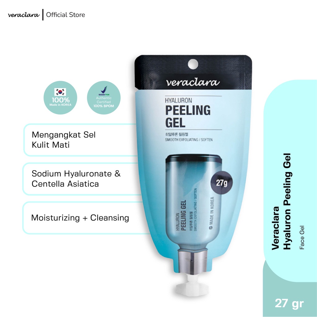 Jual Veraclara - Hyaluron Peeling Gel 27gr [Official Store] | Shopee ...