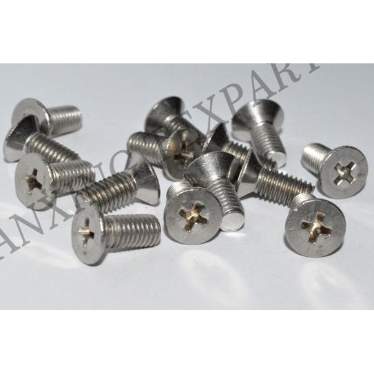 Jual BAUT JF STAINLESS STEEL "THE" M2 X 4 (100 pcs) | Shopee Indonesia