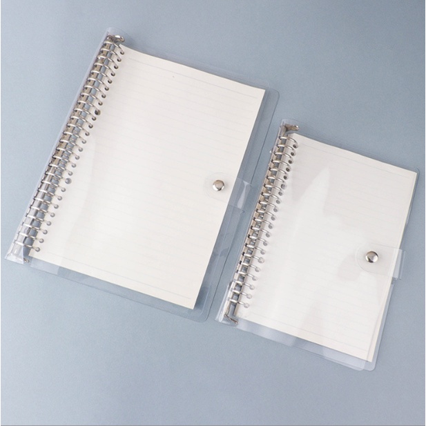 Jual Binder PVC Transparan A5 B5 / Map binder Ring BESI 20 dan 26 ...