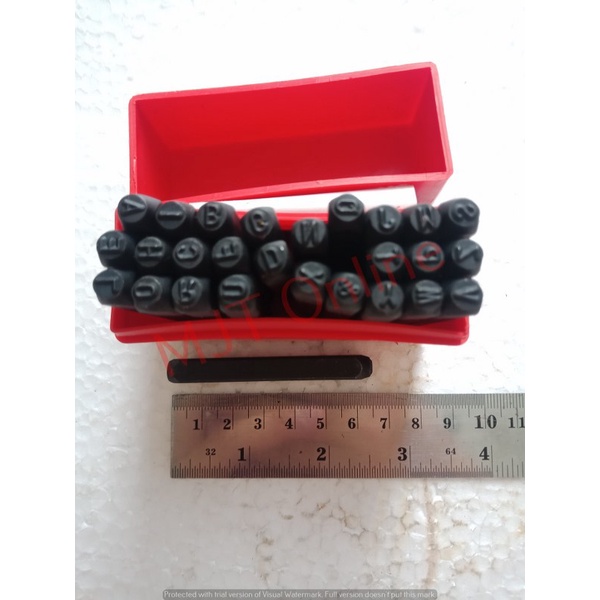 Jual Ketok Huruf 4mm KH-04 Set A-Z WIPRO | Shopee Indonesia