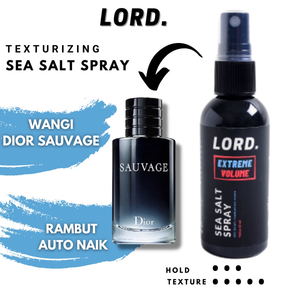 Jual Teksturizing Sea Salt Spray Lord Official Di*r Sa*vage | Shopee Indonesia