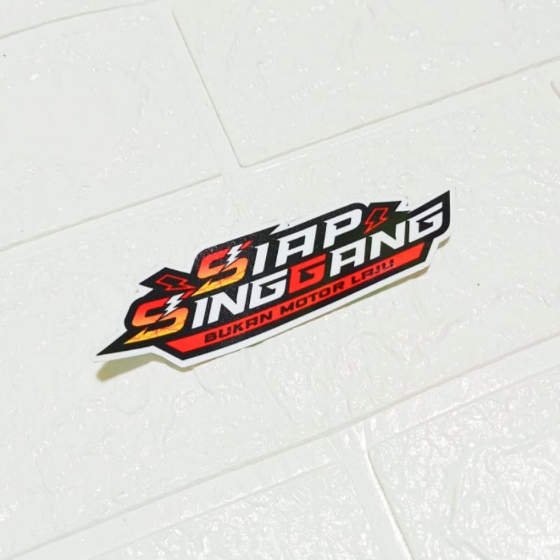 Jual STIKER SIAP SINGGAB V2 | Shopee Indonesia