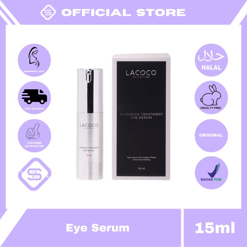 Jual LACOCO INTENSIVE TREATMENT EYE SERUM 15 ml | Shopee Indonesia