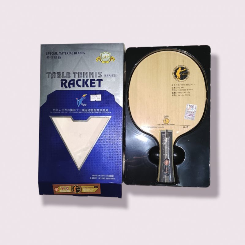 Jual TABLE TENNIS RACKET SERIES V5 | Shopee Indonesia