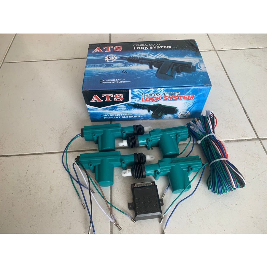 Jual Central Lock Mobil ATS 1 Set / Central Door Lock ATS Universal 1 ...