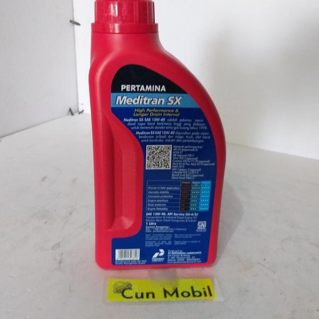 Jual Oli mesin Pertamina Meditran SX 15W-40 1 Liter | Shopee Indonesia
