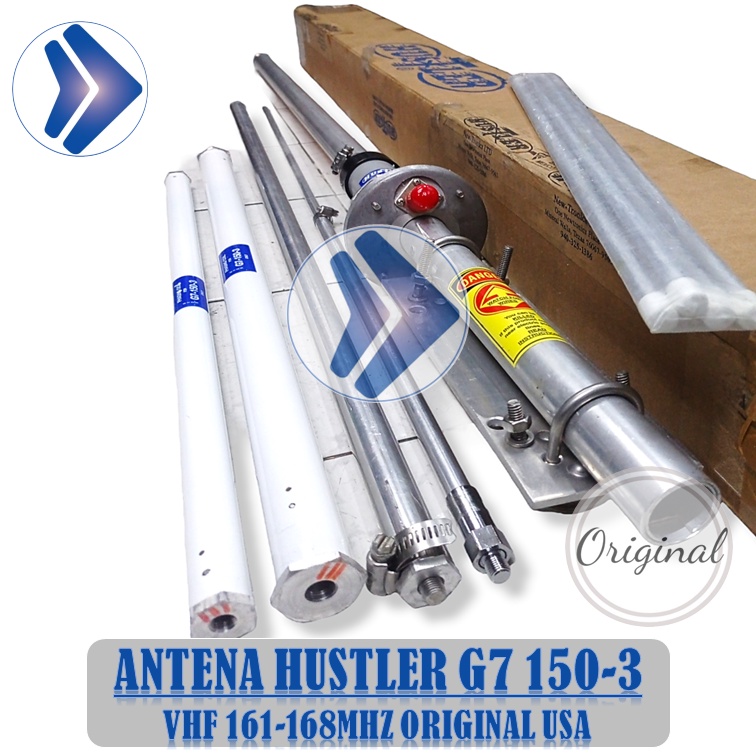 Jual Hustler G7-150-3 Antenna Base VHF 161-168 MHz Original USA | Shopee Indonesia