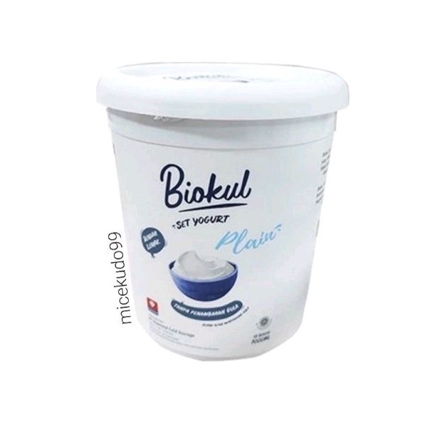 Jual BIOKUL SET YOGURT PLAIN YOGHURT LOW FAT BIO KUL NO ADDED SUGAR ...