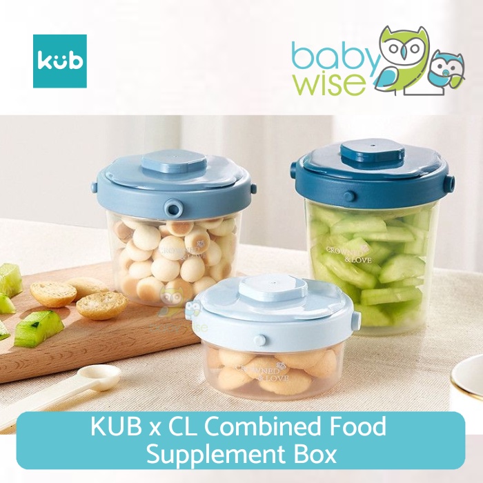 Jual KUB x CL Combined Food Supplement Box - Wadah Makanan Isi 3pcs ...