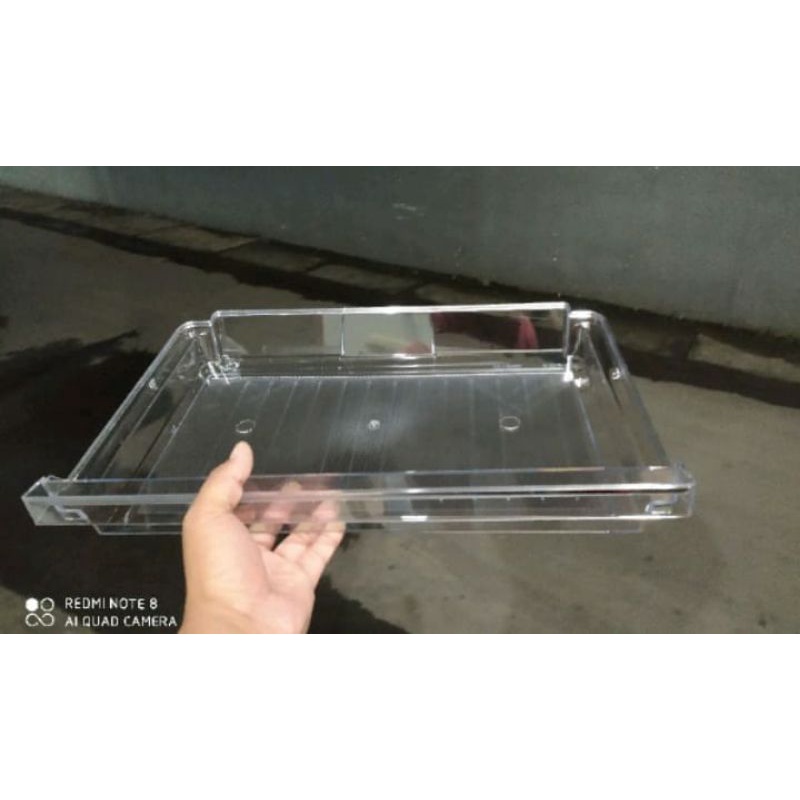 Jual RAK IKAN RAK DAGING BAWAH FREEZER KULKAS POLYTRON 1 PINTU dan 2 ...