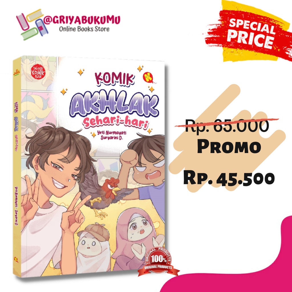 Jual KOMIK AKHLAK ISLAM SEHARI-HARI - AL KAUTSAR KIDS CERITA ANAK ...