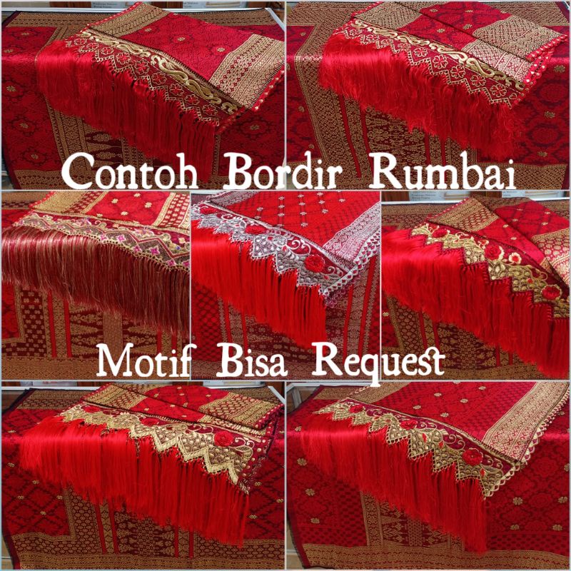 Jual Songket Bunga Cina / Songket Palembang Asli Tenun | Shopee Indonesia