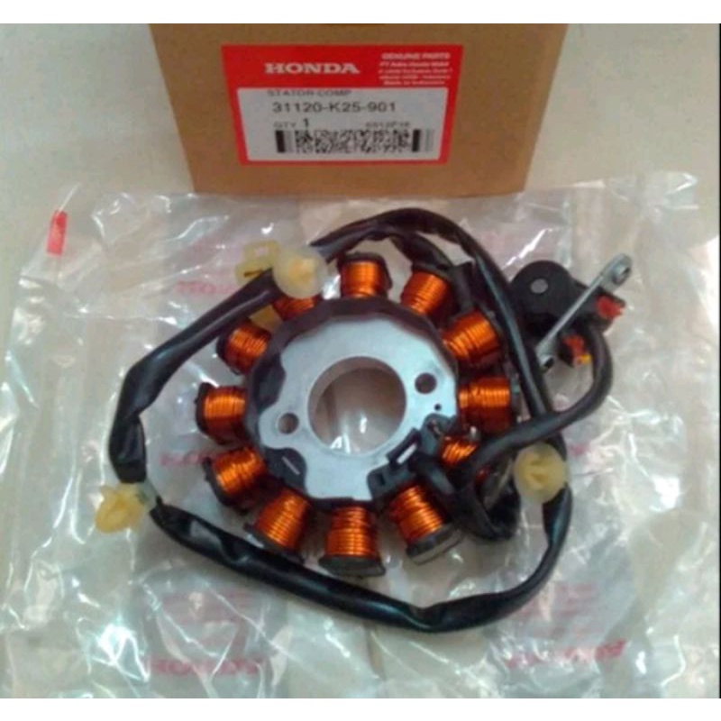Jual spul assy beat fi scoopy f1 spull stator komplit pulser | Shopee Indonesia