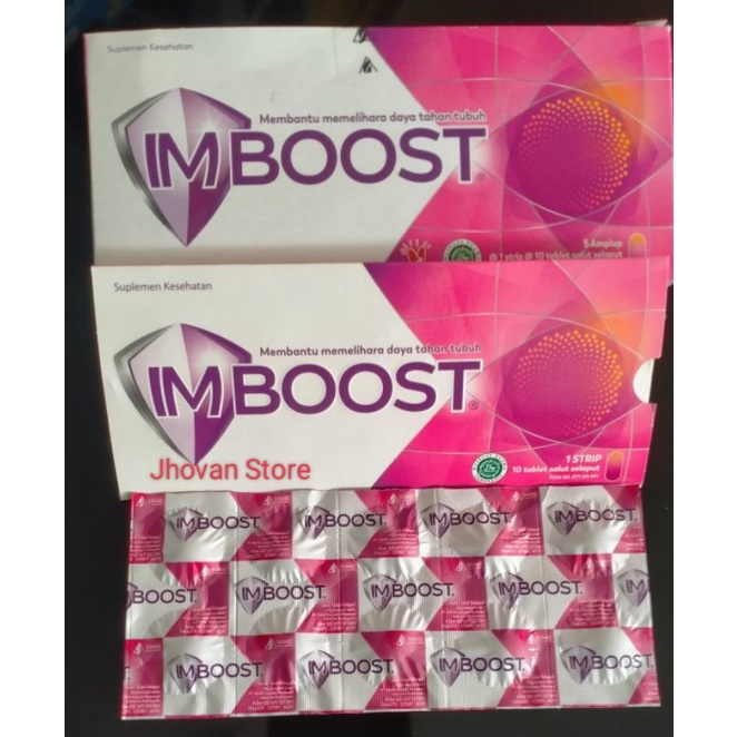 Jual IMBOOST 10 tablet ~ Meningkatkan Daya tahan tubuh & mempercepat ...