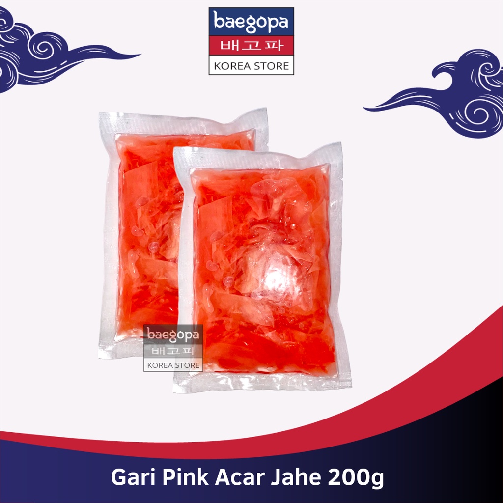 Jual Gary Pink Acar Jahe Pink Manis 200 g Halal │ Import Ginger Pickled ...