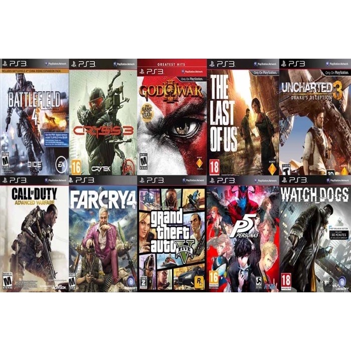 Jual PAKET!! PKG/ISO+DLC PS3 CFW HEN sampai Full - Flashdisk | Shopee ...