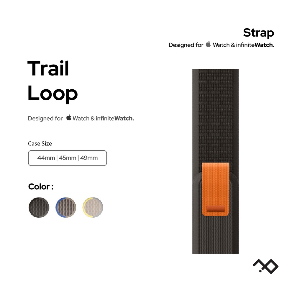 Jual Trail Loop untuk infiniteWatch 10 Pro, Ultra Pro & Apple Watch 44 ...