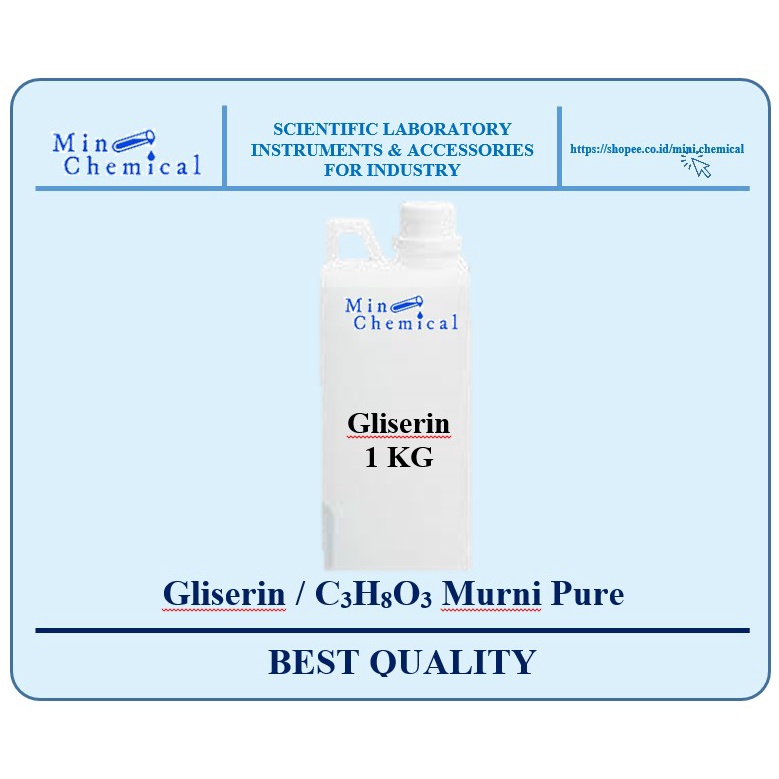 Jual Gliserin / Glycerin / Gliserol / Glycerol / C₃H₈O₃ (1 KG) | Shopee ...