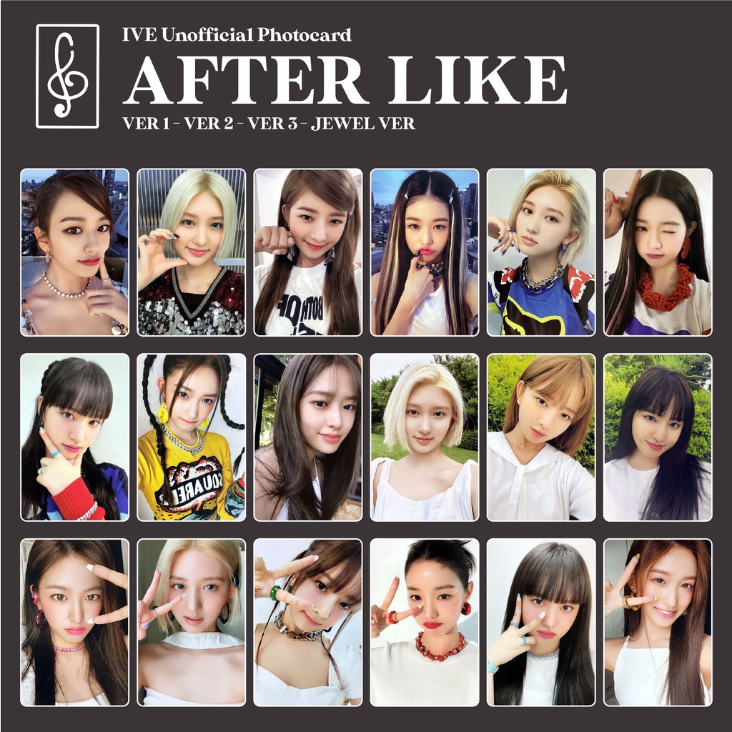 Jual [IVE] PHOTOCARD AFTER LIKE UNOFFICIAL | Shopee Indonesia