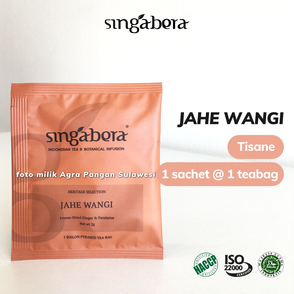 Jual Teh Wedang JAHE WANGI Singabera Emprit Ginger Tea Tisane Herbal ...