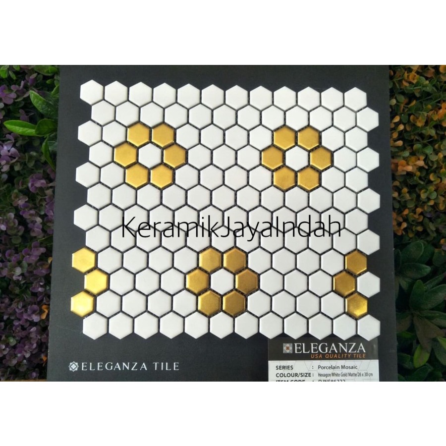 Jual ELEGANZA DJNS85222 KERAMIK MOZAIK HEXAGONAL KERAMIK HEXAGONAL ...
