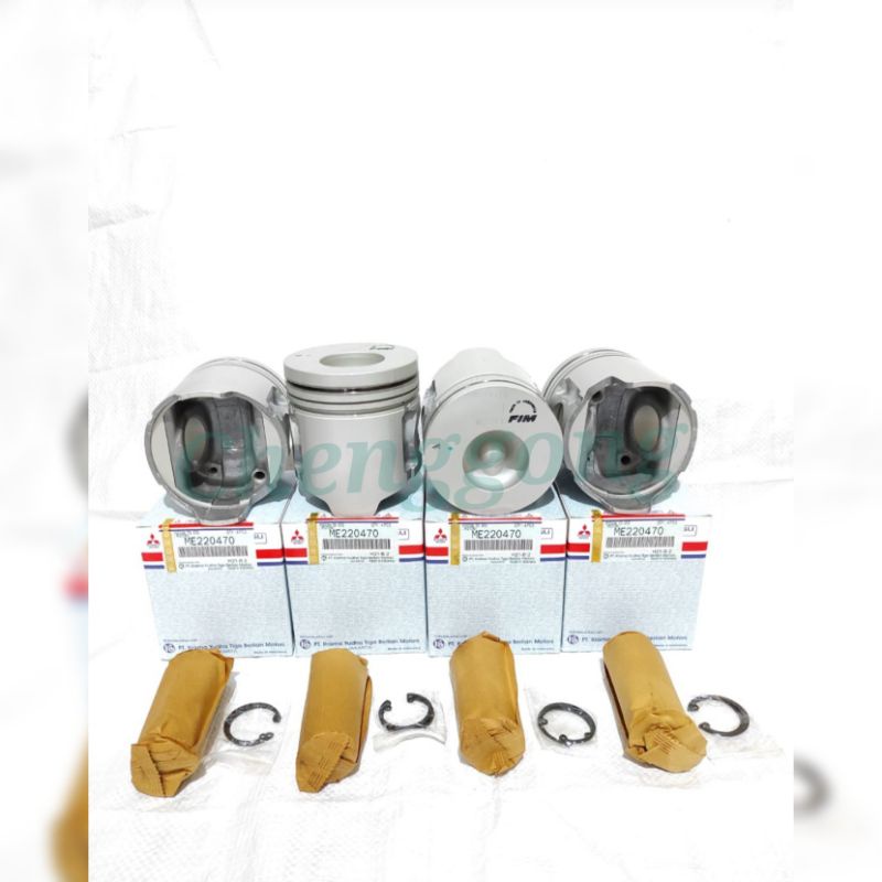 Jual Piston Assy Seher Set STD Baja Ps125Turbo Canter 4D34T Ps136 ps110 Original | Shopee Indonesia