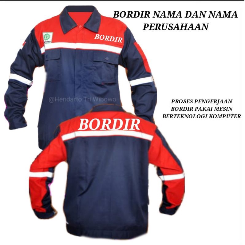 Jual WEARPACK SAFETY K3 ATASAN MIN PESAN 5 PCS PLUS BORDIR NAMA,LOGO ...