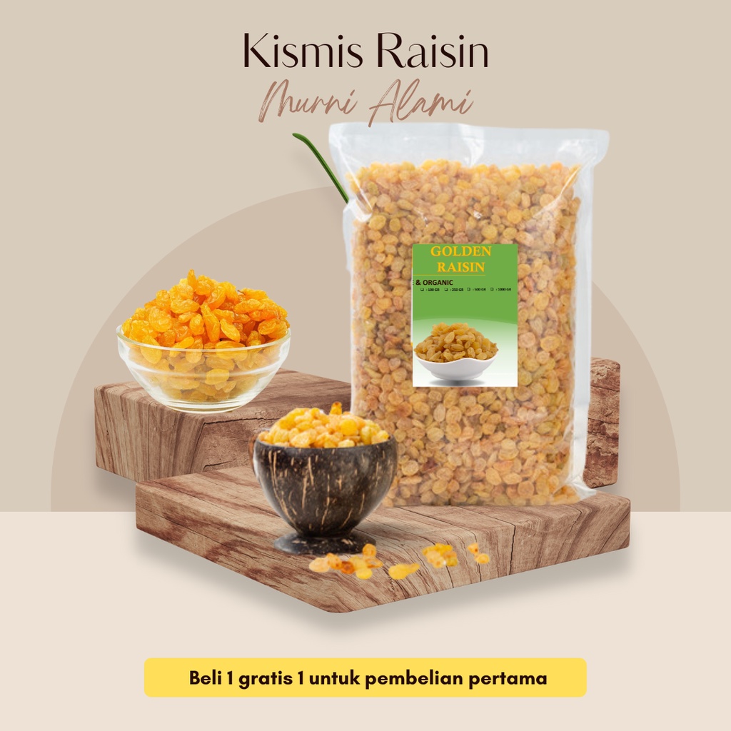 Jual Kismis Arab 1 Kg Golden Raisin Jumbo Oleh Oleh Haji dan Umroh ...