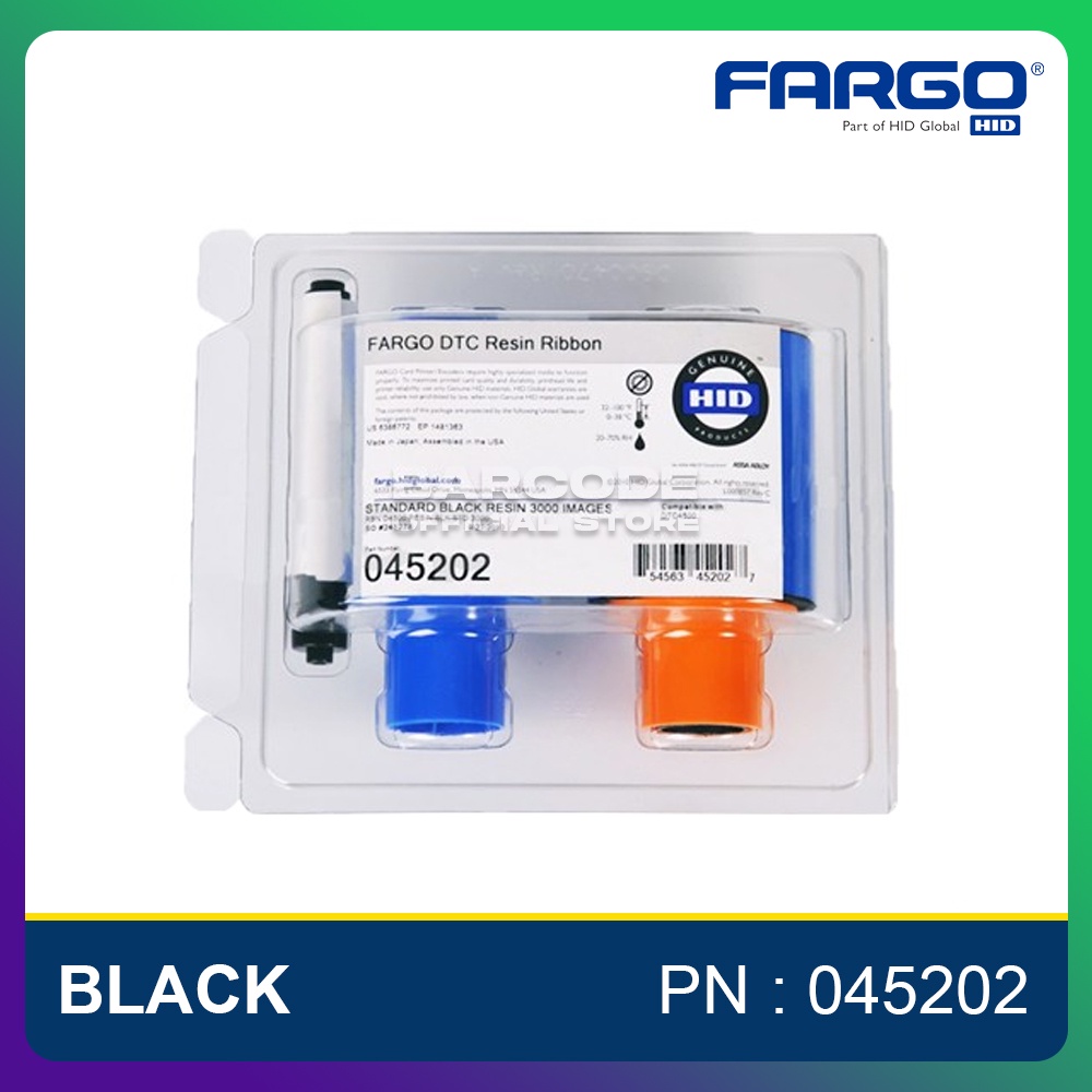 Jual RIBBON BLACK FARGO DTC 4500 - DTC4500 E - DTC4500E PN : 45202 ...