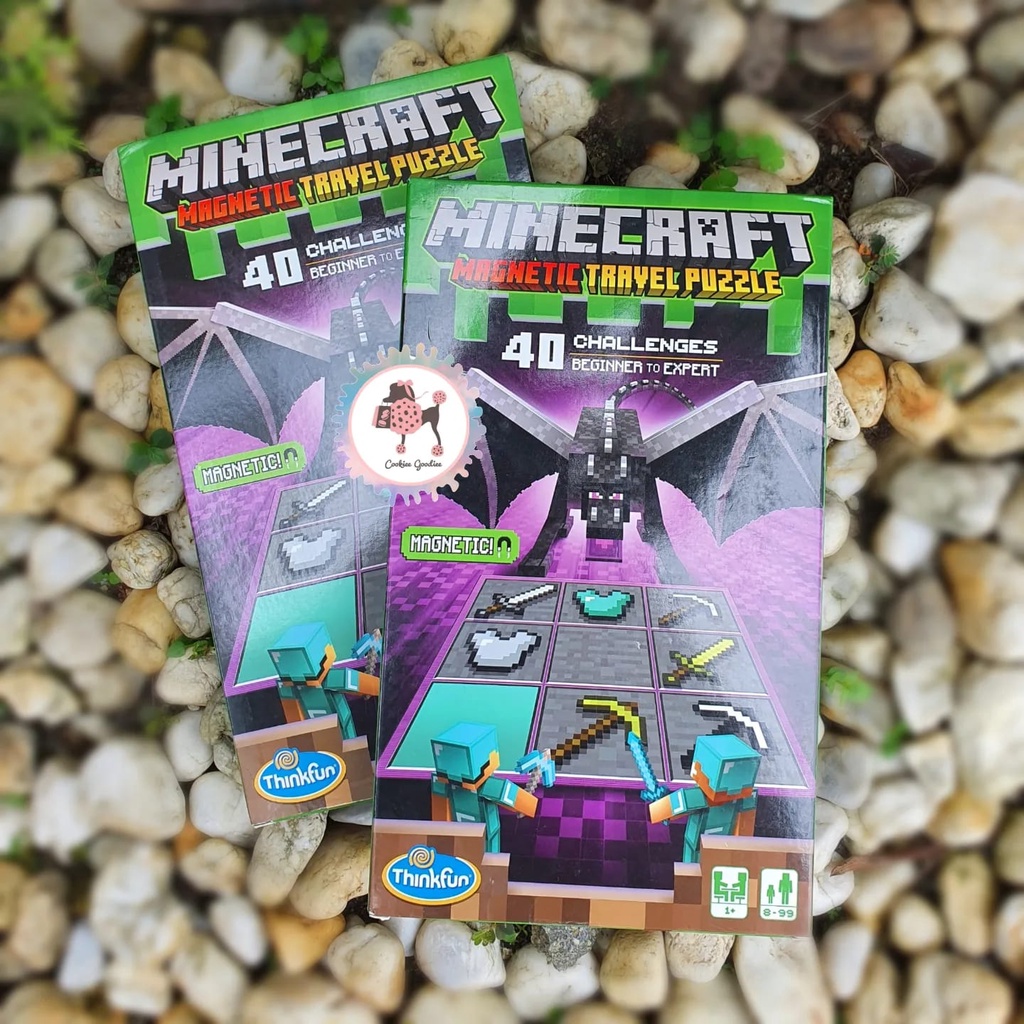 Jual Minecraft Magnetic Travel Puzzle Logic Game | Shopee Indonesia