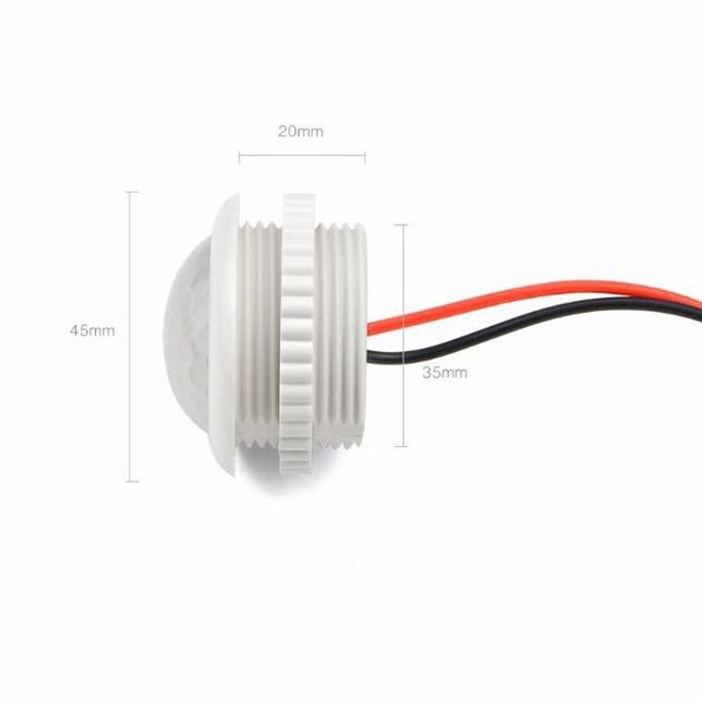 Jual Saklar Sensor Gerak PIR Motion Sensor Switch ON/OFF 220V | Shopee ...