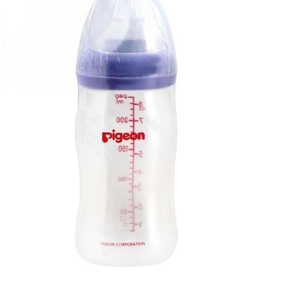 Jual Pigeon Bottle Peristaltic Plus Wide Neck 240ml Purple 240 ml Botol | Shopee Indonesia