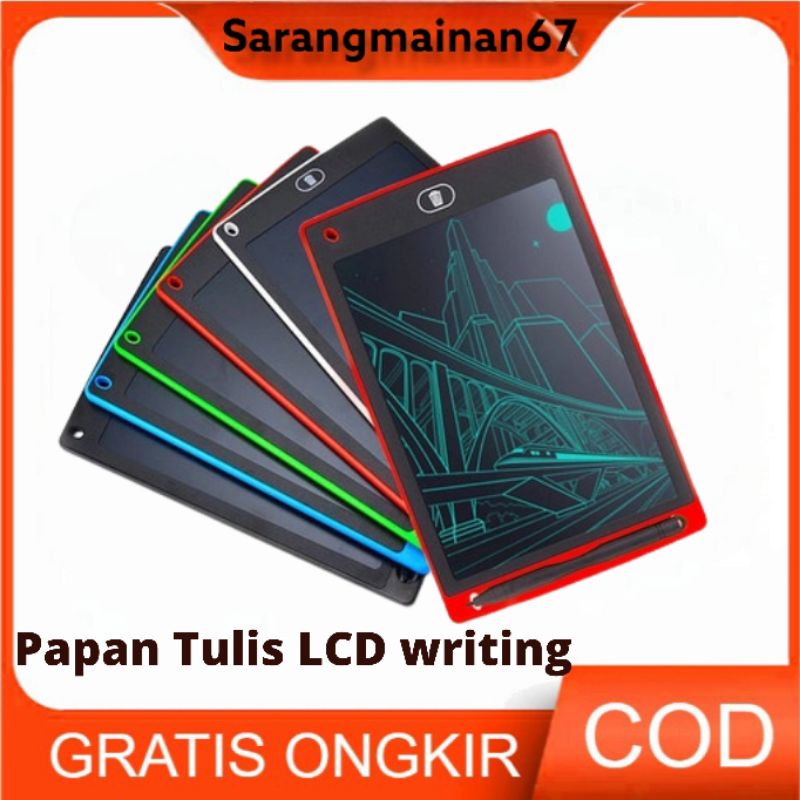 Jual MAINAN EDUKASI PAPAN TULIS LCD WRITING PAD 8,5" LCD DRAWING TABLET MAINAN VIRAL | Shopee ...